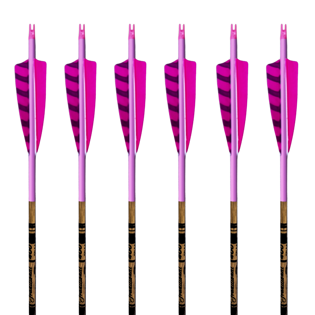 Gold Tip Traditional Arrows - Pink Out – Vantage Point Archery