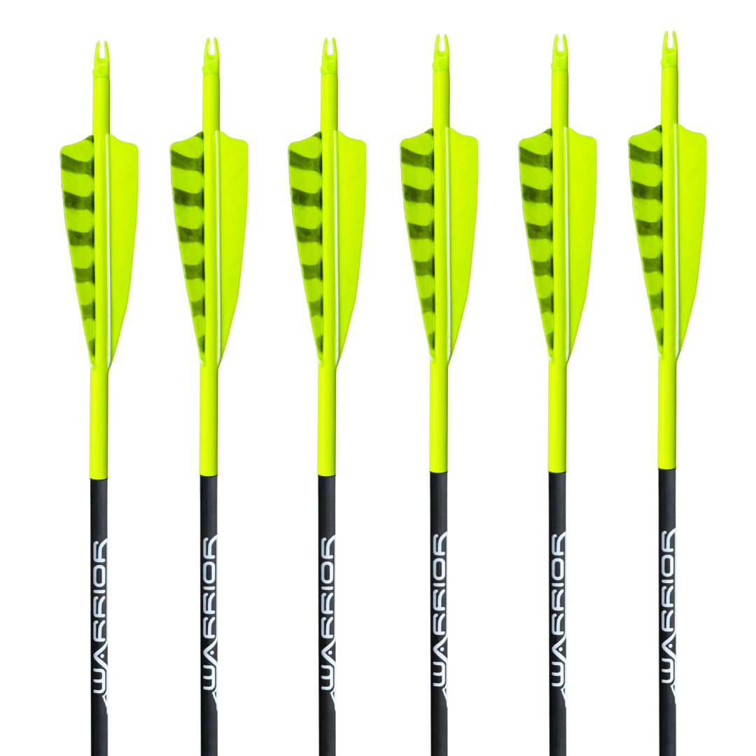Gold Tip Warrior Arrows - Flo Yellow – Vantage Point Archery
